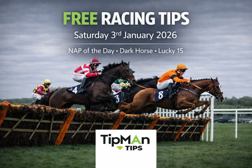 Free Horse Racing Tips Today – Saturday 3rd January 2026